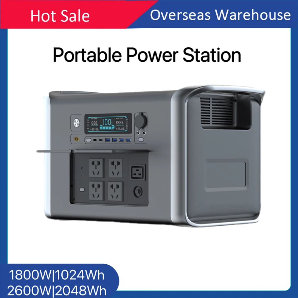1800W-2600W-Power-Station-220V-LiFePo4-Battery-Outdoor-Power-Supply ...