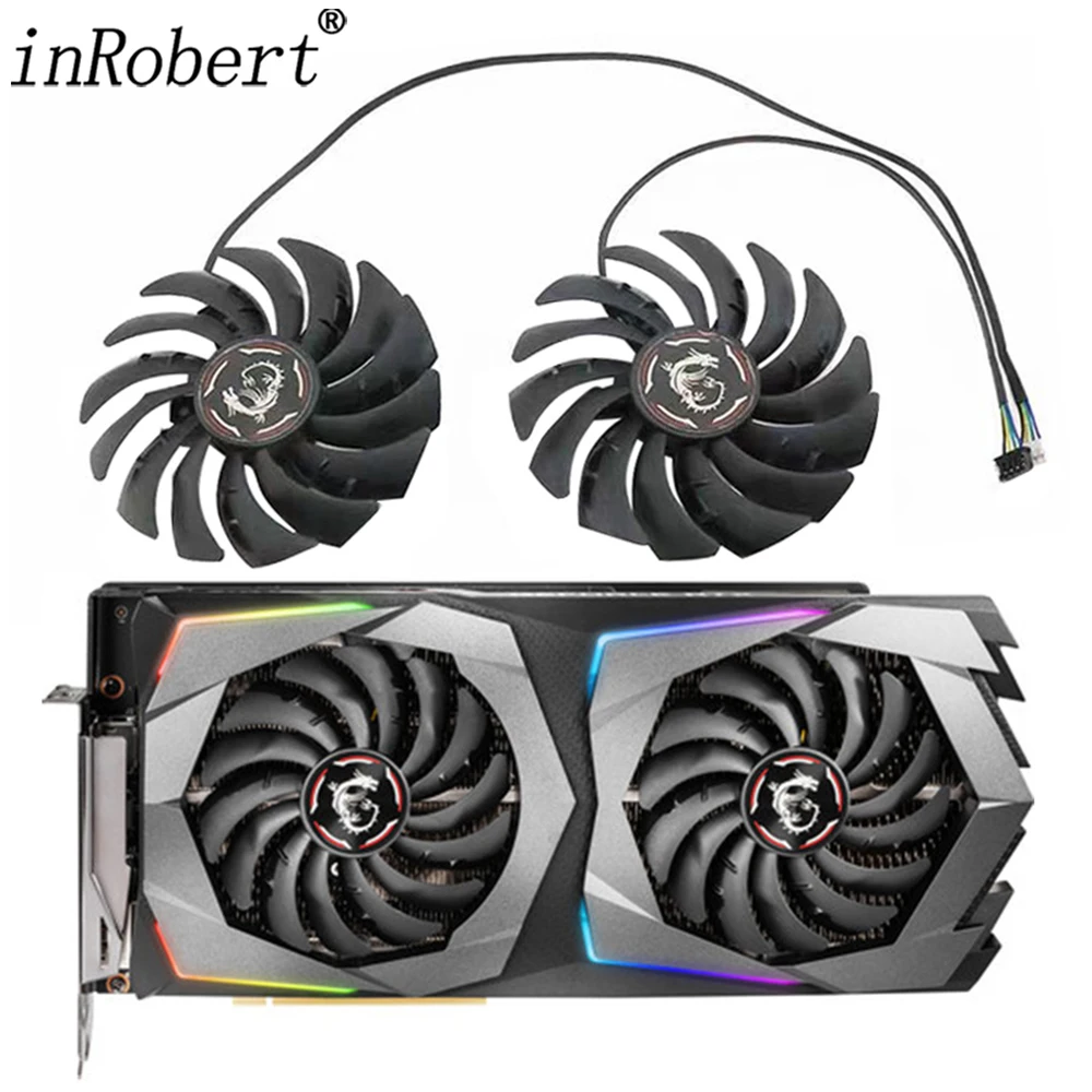 For-MSI-GeForce-RTX-2070-GAMING-Video-Card-Fan-95MM-PLD10010S12HH ...