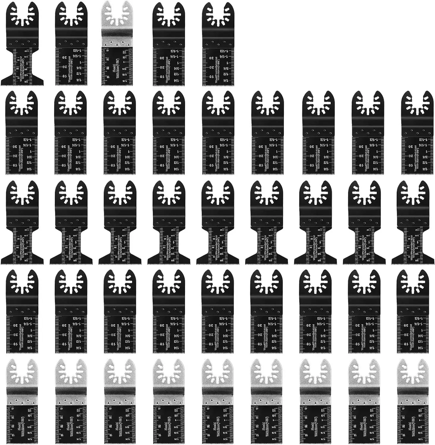 50x-Oscillating-Multi-Tool-Saw-Blades-Sets-Metal-Carbide-Blade-For ...