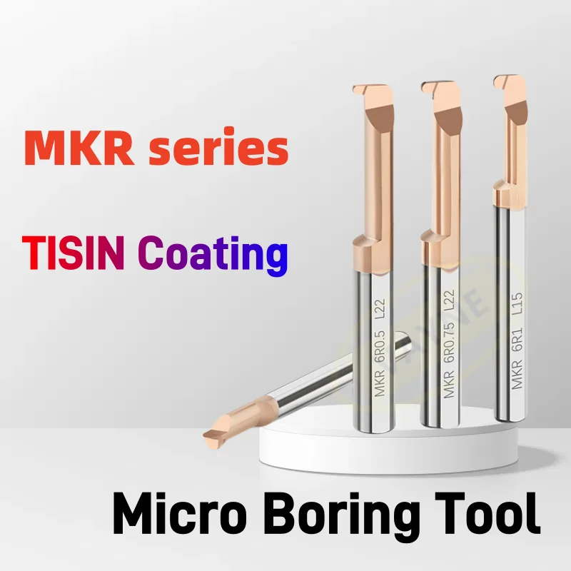 MKR Round Grooving Cutter Micro Boring Tool Auto Lath Small Hole ...