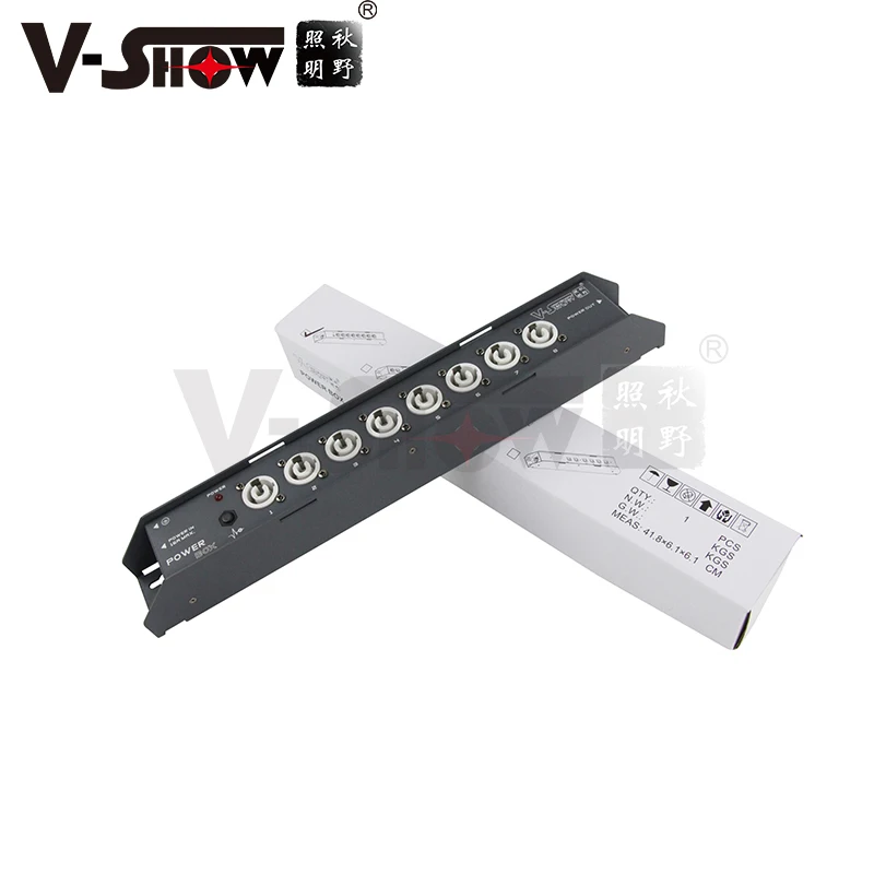 V-show 1pc 8 Port Powercon Power Box For Dj Stage Lighting - AliExpress 39