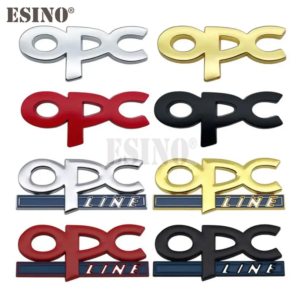 Car-Styling-OPC-Line-3D-Metal-Zinc-Alloy-Car-Badge-Body-Fender-Adhesive ...