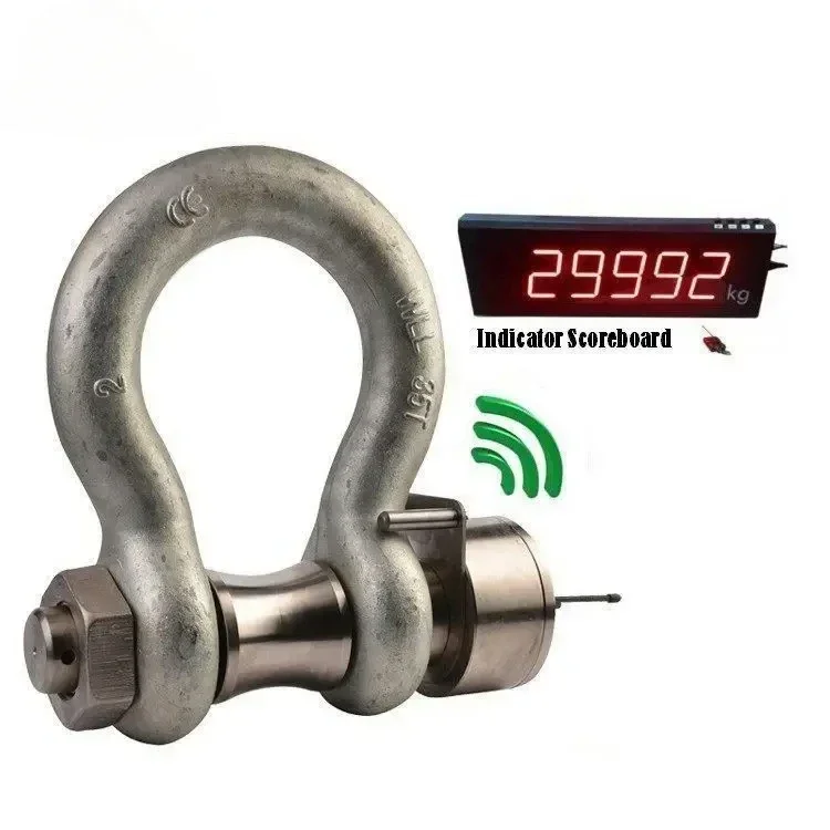 LS03W 4.75T High Precision Wireless Cable Shackles Wired Shackle Pin ...
