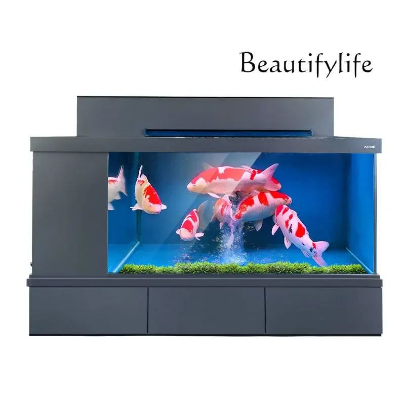 Light-weight new glass side filter bottom row fish tank aquarium ...