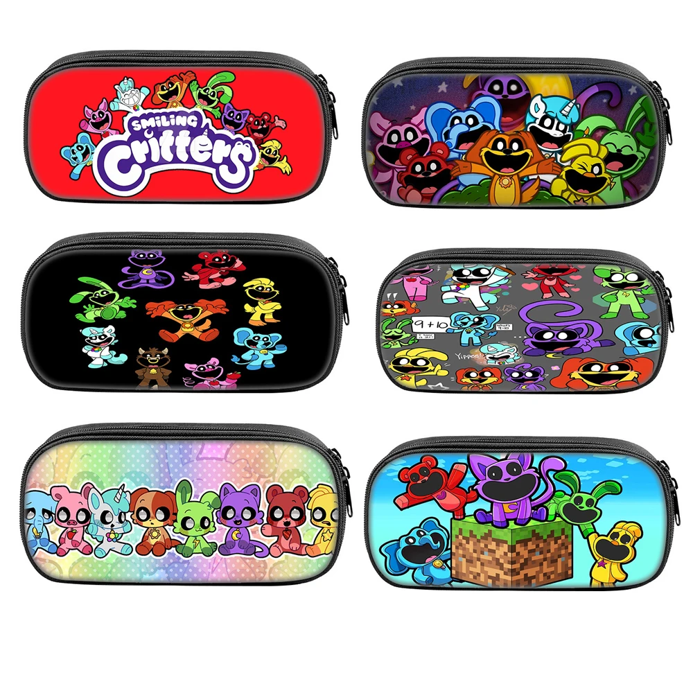 Smiling-Critters-Pencil-Case-High-Capacity-Pomni-Pen-Case-Pencil-Bag ...