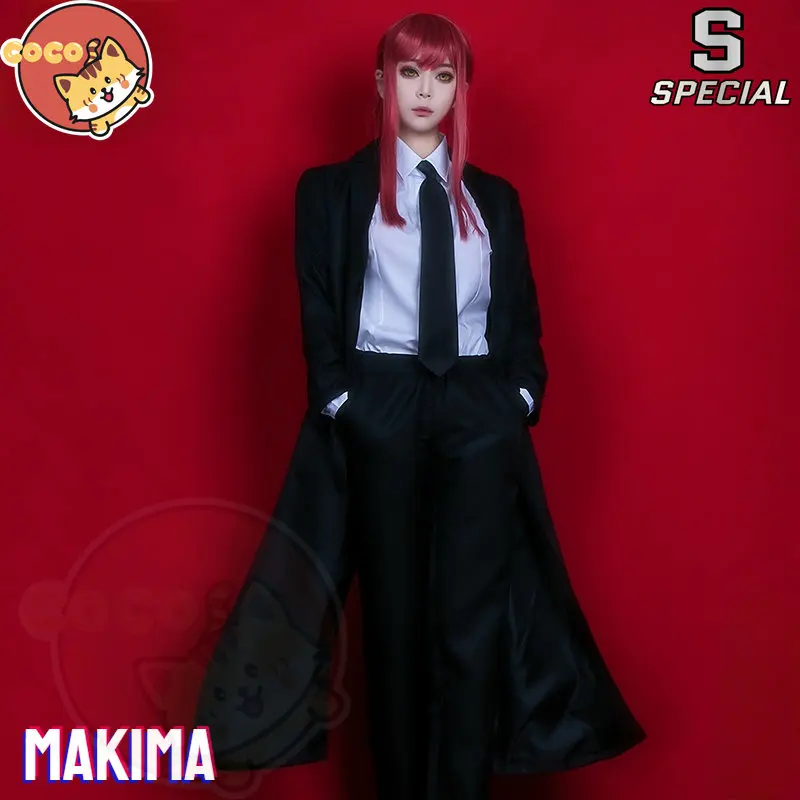 CoCos S Anime Chainsaw Man Makima Cosplay Costume Anime Cos Chainsaw ...