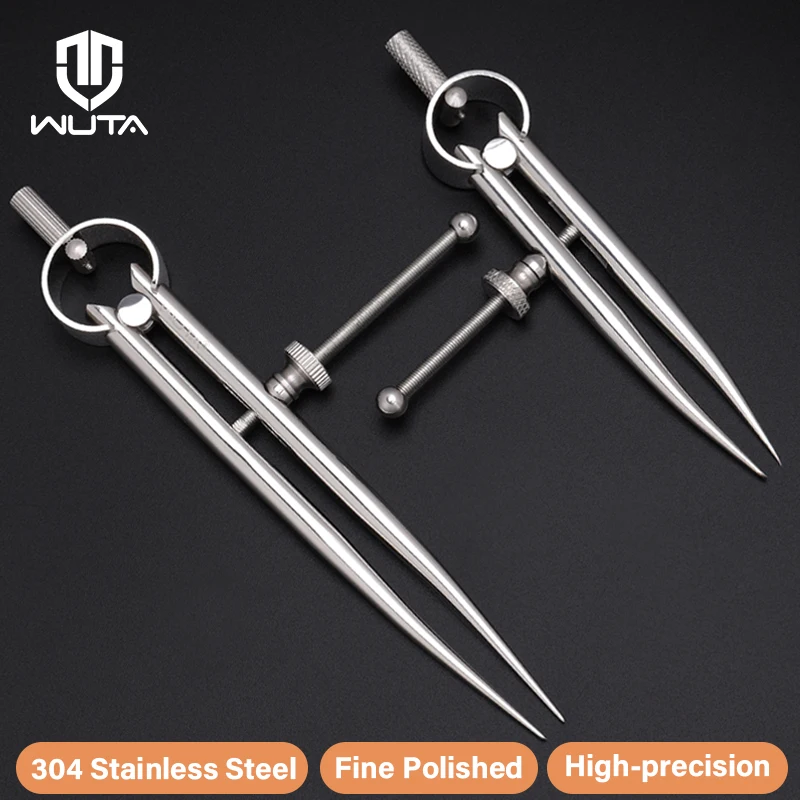 WUTA-304-Stainless-Steel-Wing-Divider-Smooth-Metal-Leather-Splitter ...