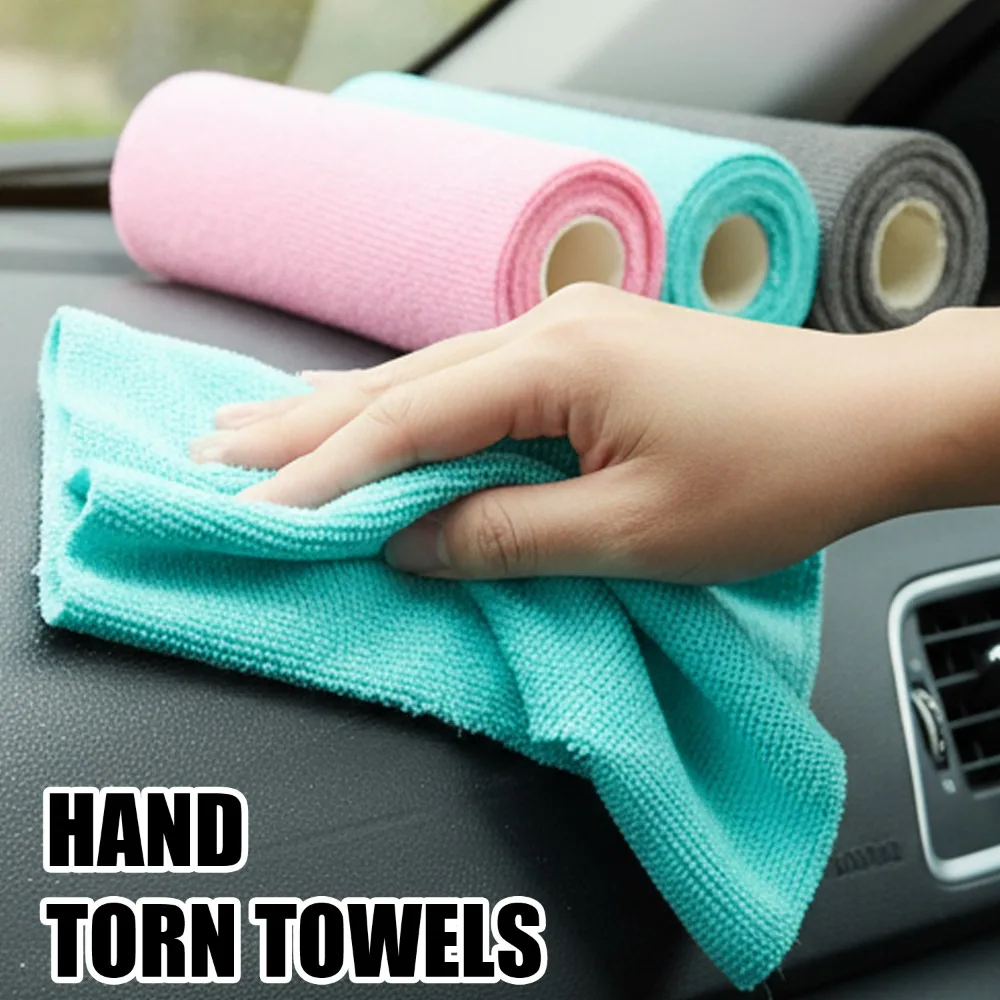 Auto Detailing Microfiber Cleaning Wipes Super Absorbent Quick Dry ...