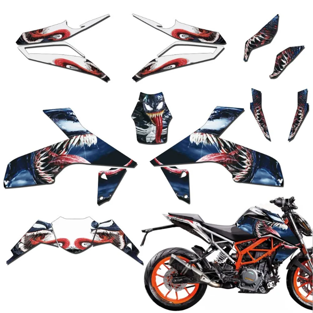 For-KTM-DUKE390-Free-Customized-Motorcycle-Street-Bike-Stickers ...