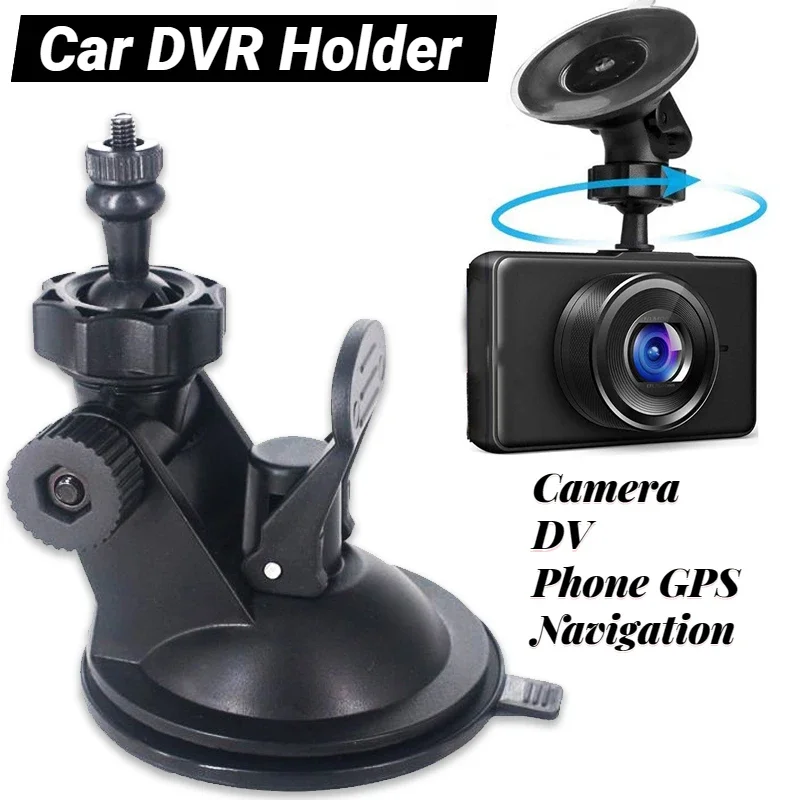 Universal-Car-DVR-Holder-Suction-Cup-Mount-Base-Stand-360-Rotation-GPS ...