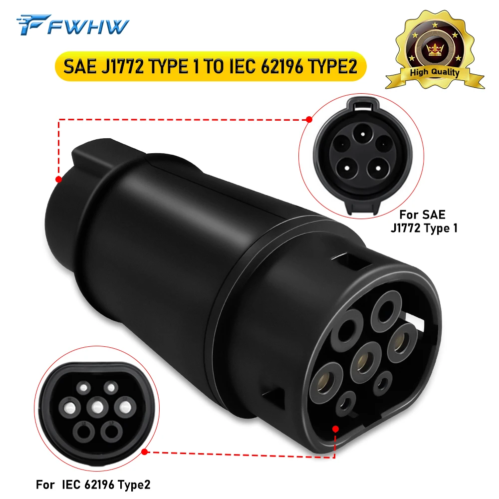 FWHW-J1772-to-Type-2-EV-Charging-Adapter-Type2-EVSE-Electric-Vehicle ...
