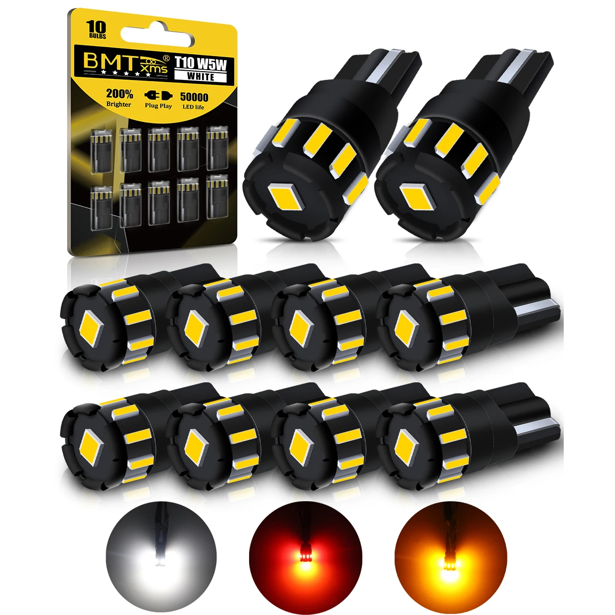 2pcs-Led-Bulb-T10-W5W-158-161-168-194-LED-Canbus-Car-Light-For-Car ...