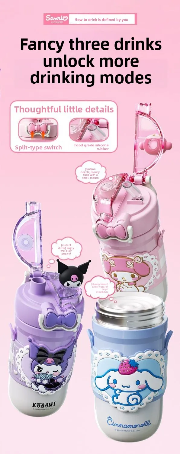 Термос Kuromi MINISO | AliExpress