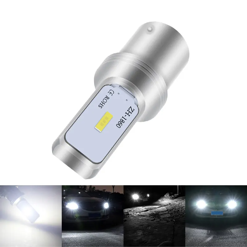 2pcs-P21W-Led-1156-BA15S-1157-BAY15D-P21-5W-R5W-R10W-Bulb-2SMD-csp-Car ...