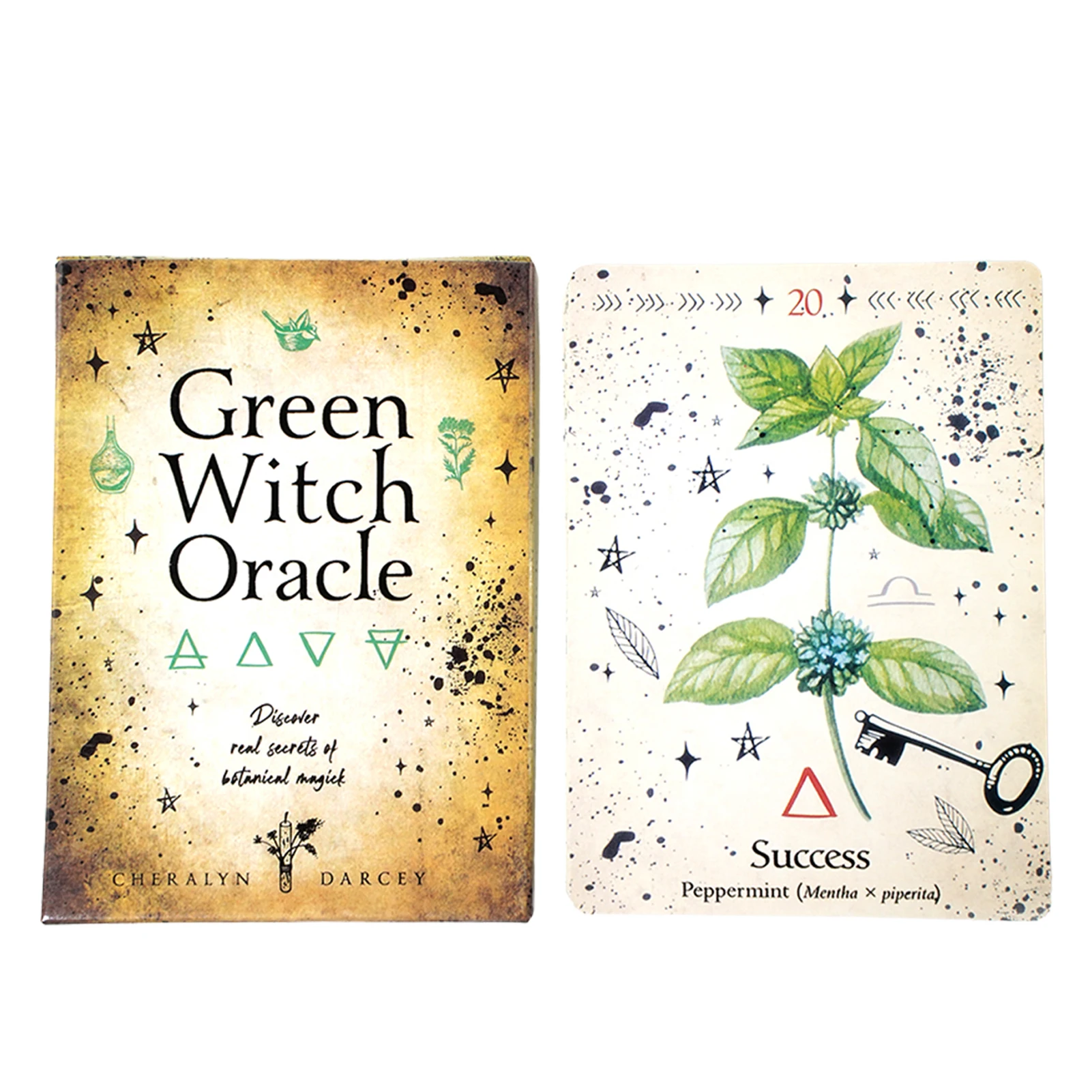 English Witch Tarot Cards | Green Witch Oracle Cards | English Tarot ...