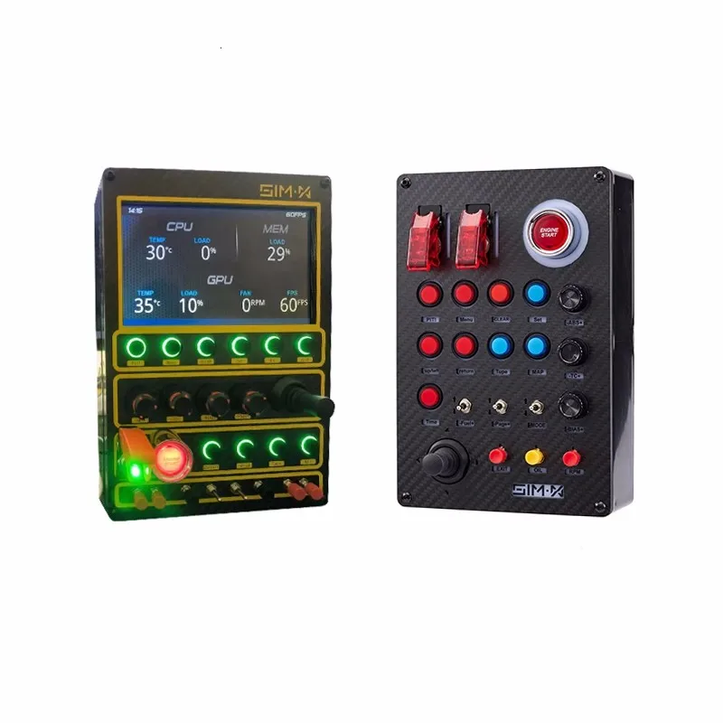 For-simid-speed-demon-fanatec-Racing-simulator-central-control-box-RGB ...