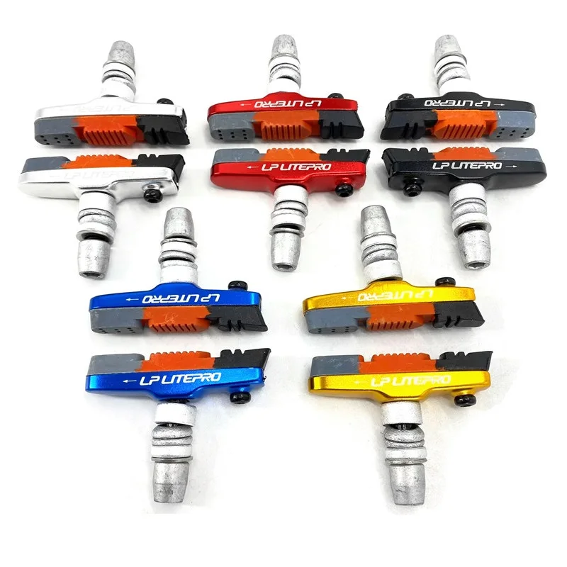 For dahon Folding Bike V Brake Pads Aluminum Alloy Brake Shoes BMX 14 ...