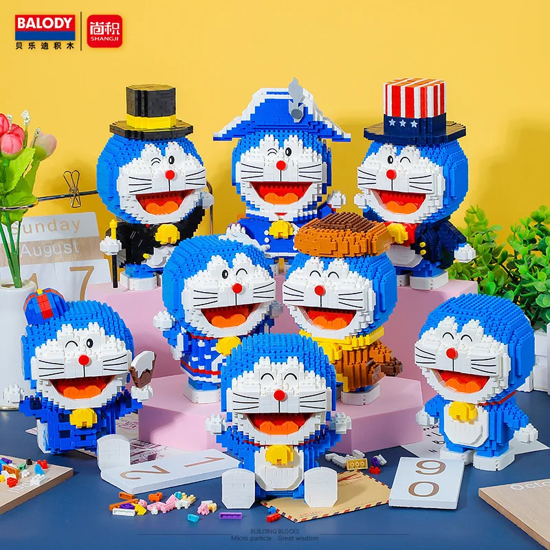 Doraemon-Building-Blocks-Educational-Assembly-Toys-Doraemon-Stress ...