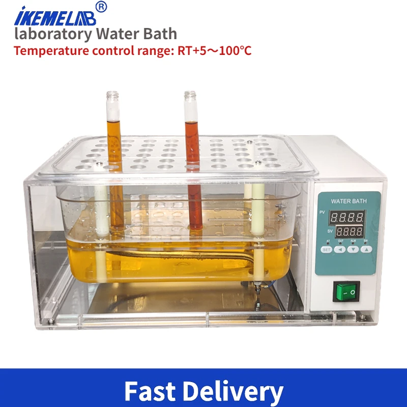 IKEME-Laboratory-Water-Bath-Transparent-Test-Tube-Thermostat-Water-Bath ...