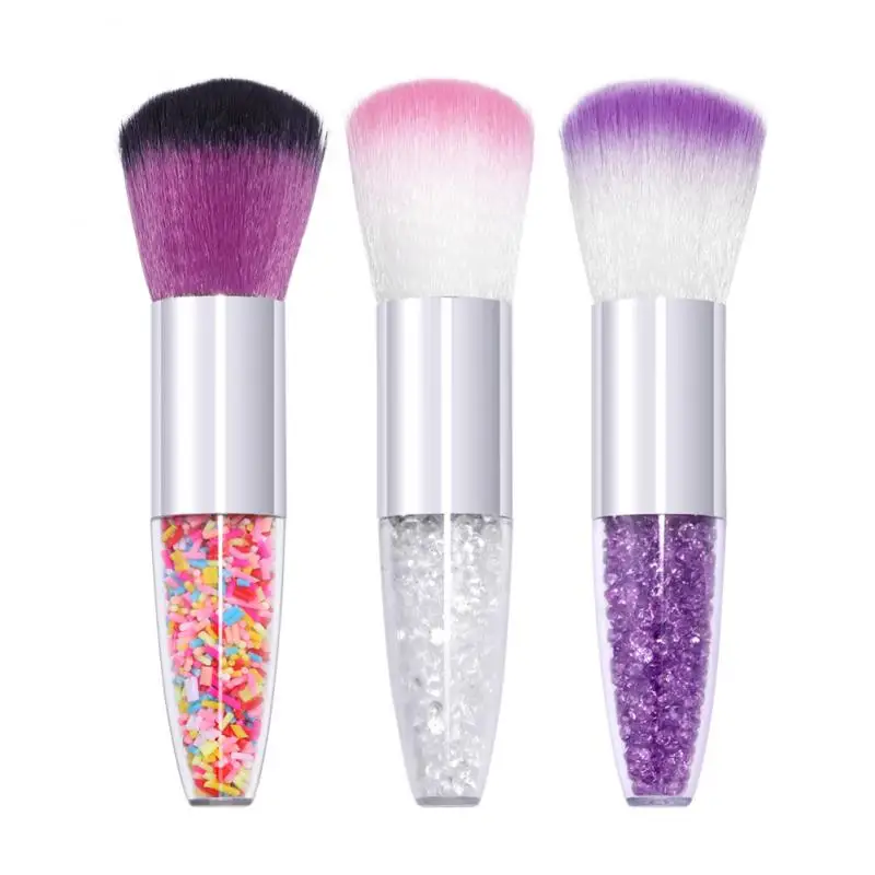 Powder-Brush-Easy-To-Use-Face-Comfortable-Grip-Luxury-Cosmetic-Brush ...