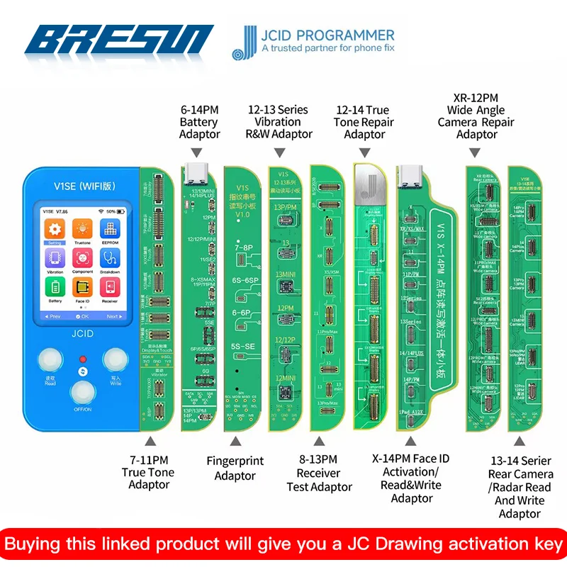 Jc V1 Programmer Iphone X | Jc V1s Battery Iphone 12 | Battery ...