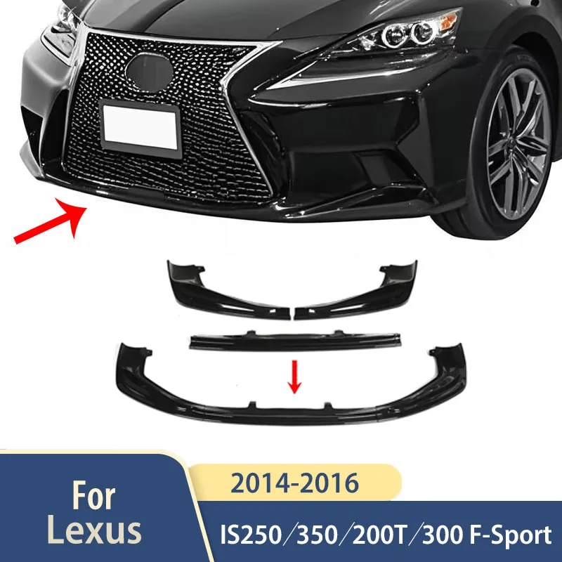 F-Sport 2014 2015 2016 For Lexus IS250/350/200T/300 AWD Front Bumper ...