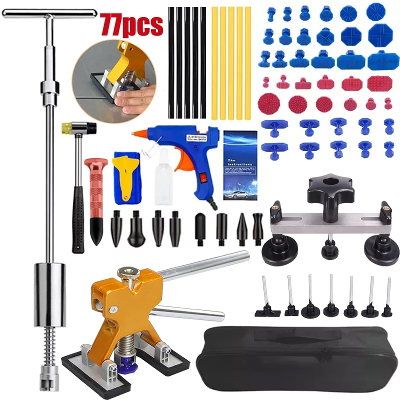 Car Dent Repair Tool Auto Body Dent Repair Kit Paintless Dent Remover ...