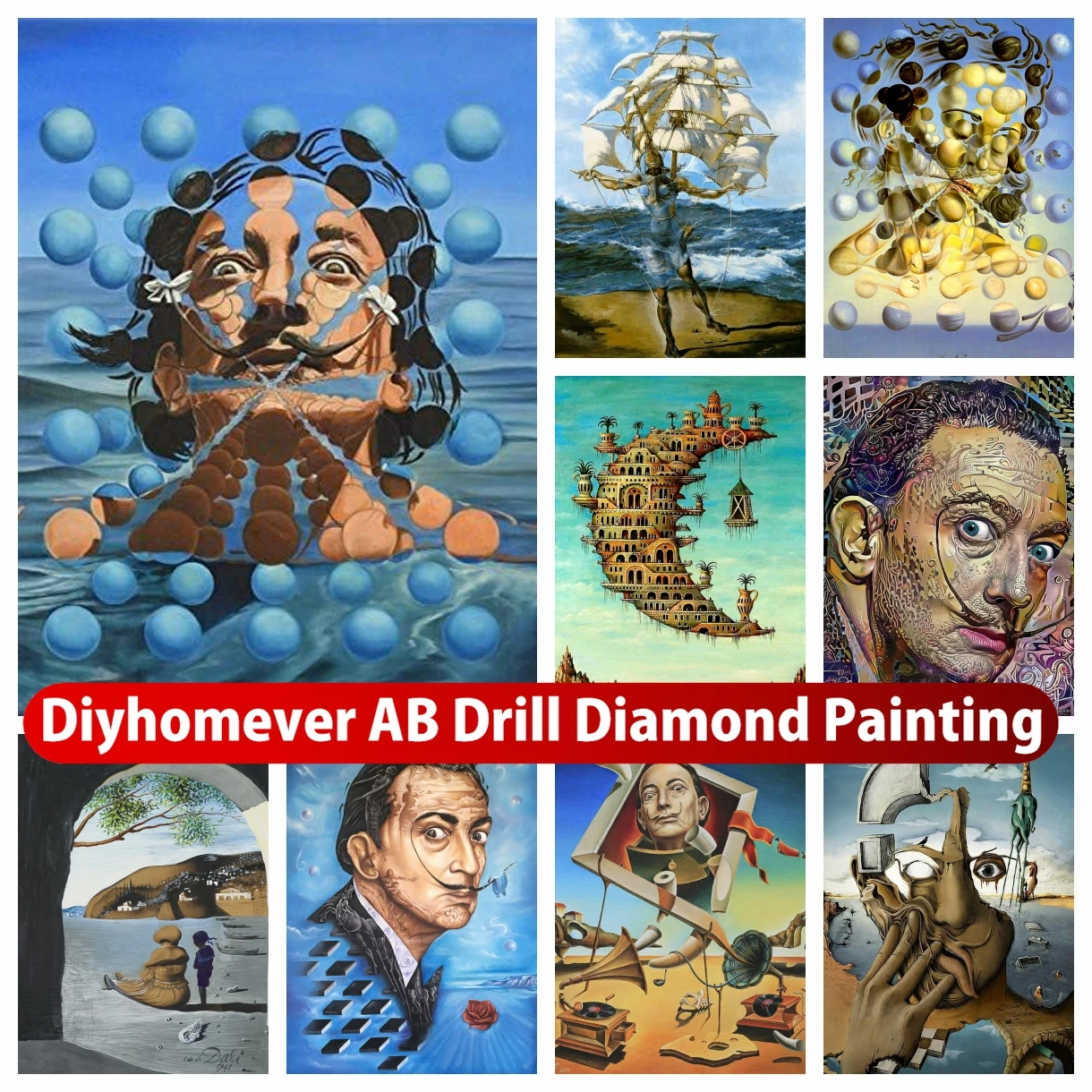 Famous Surrealism Painting: Is This 5D Diamond Art Kit Worth Your Time ...