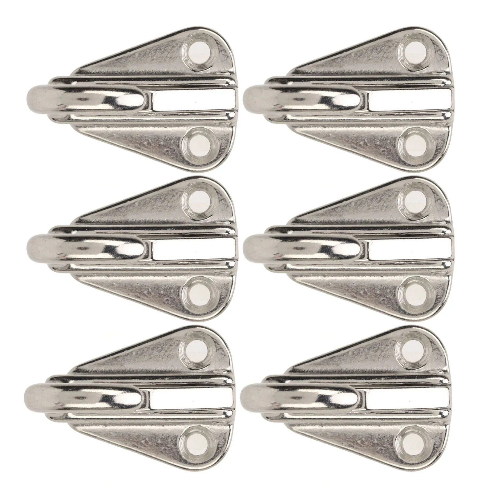 Robust stainless steel fender hook set (6 pieces) with spring buckle ...