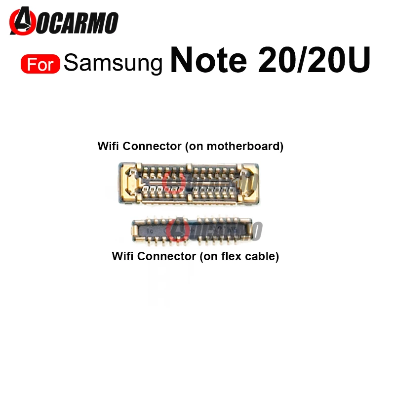 For Samsung Galaxy Note 20 Ultra 20U Wifi FPC Plug Connector Main Board ...