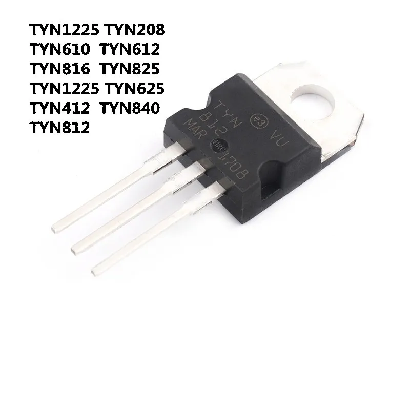 10pcs-lot-TYN1225-TO-220-TYN208-TYN610-TYN612-TYN812-TYN816-TYN825 ...