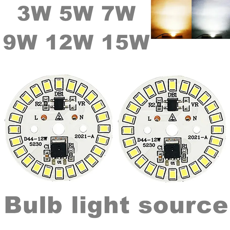 LED-Bulb-Patch-Lamp-SMD-Plate-Circular-Module-Light-Source-Plate-For ...