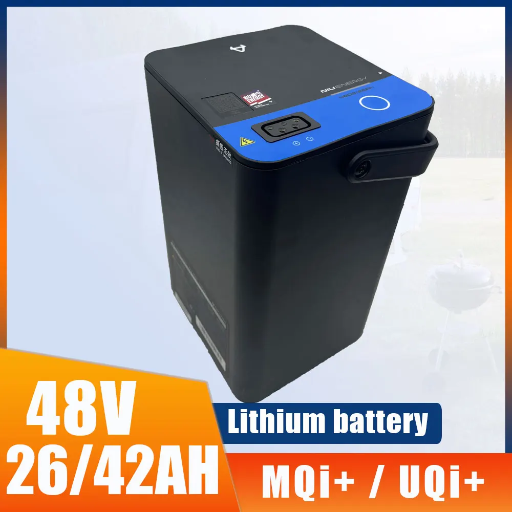 New Original NIU MQi+ And UQi+ 48V 26AH 42AH Electric Motocycle Lithium ...