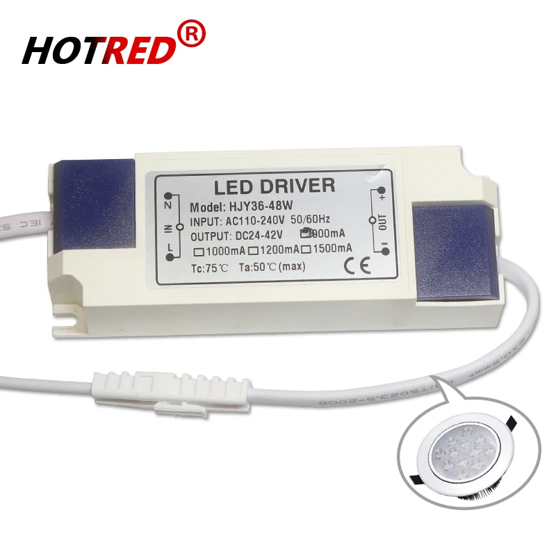 LED-Driver-Power-Supply-36W-40W-45W-48W-50W-Light-Transformer-Output ...