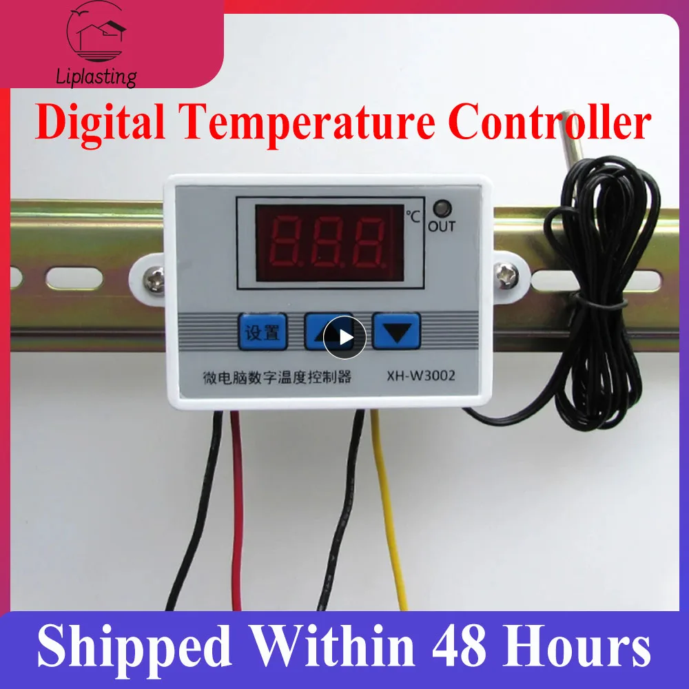 XH-W3002-W3001-110V-220V-12V-24V-Digital-LED-Temperature-Controller-Thermostat-Thermoregulator ...