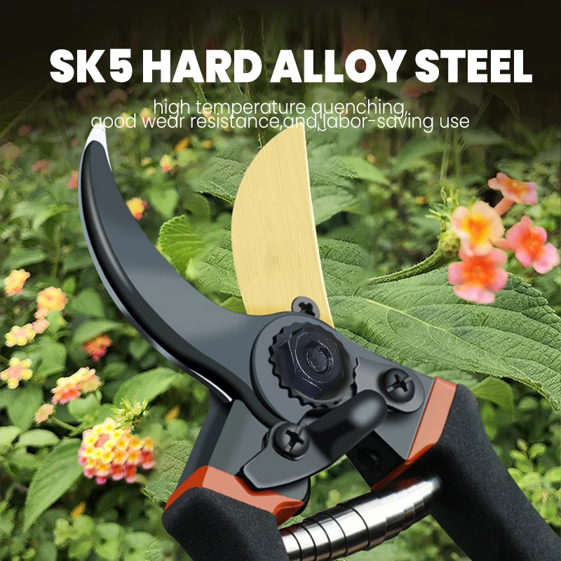 Garden-Pruning-Shears-Plant-Trim-Horticulture-Hand-Pruner-Shrub-Garden ...