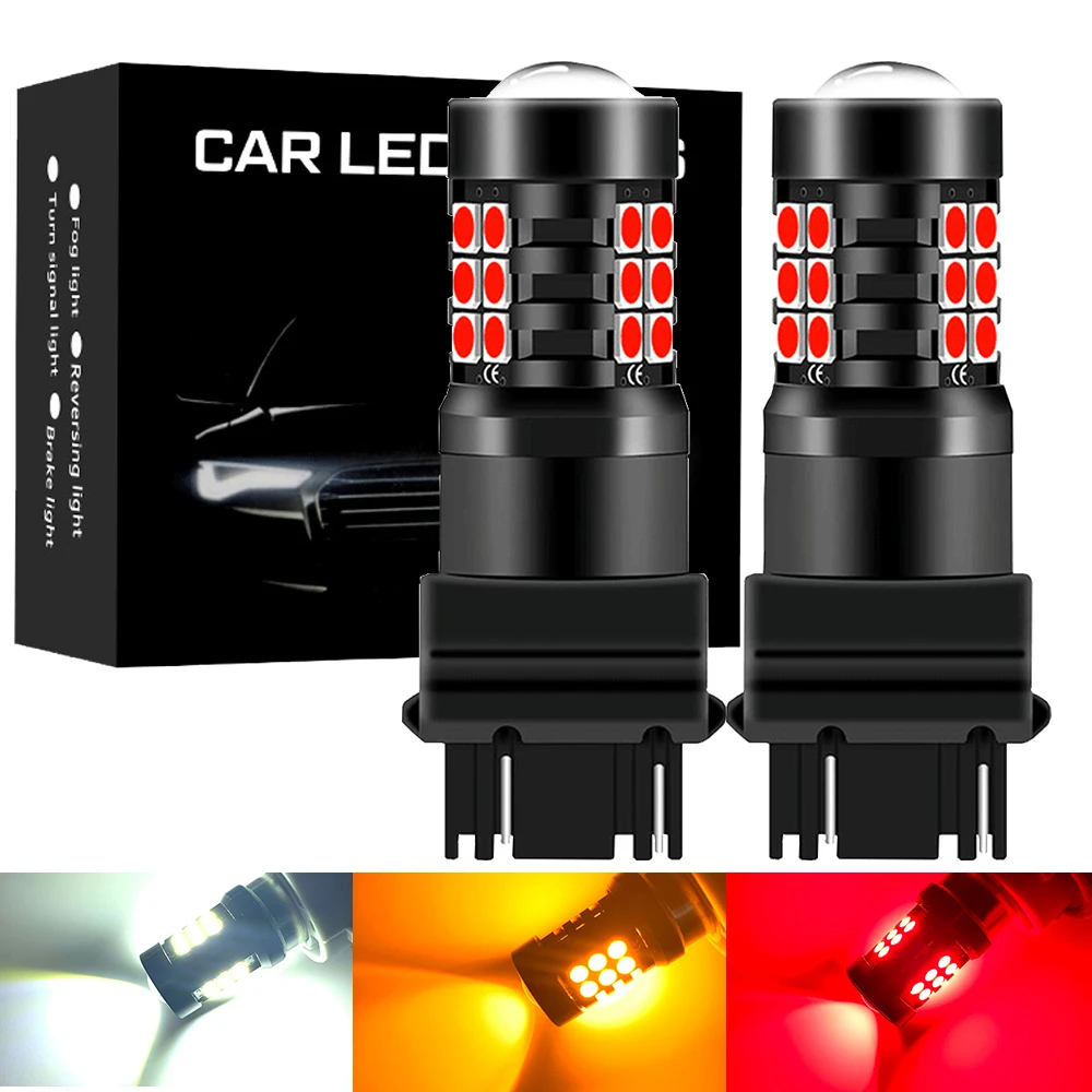 2pcs T25 3157 P27/7w P27w 3156 3057 3457 4157 T20 7440 7443 W21w Wy21w ...