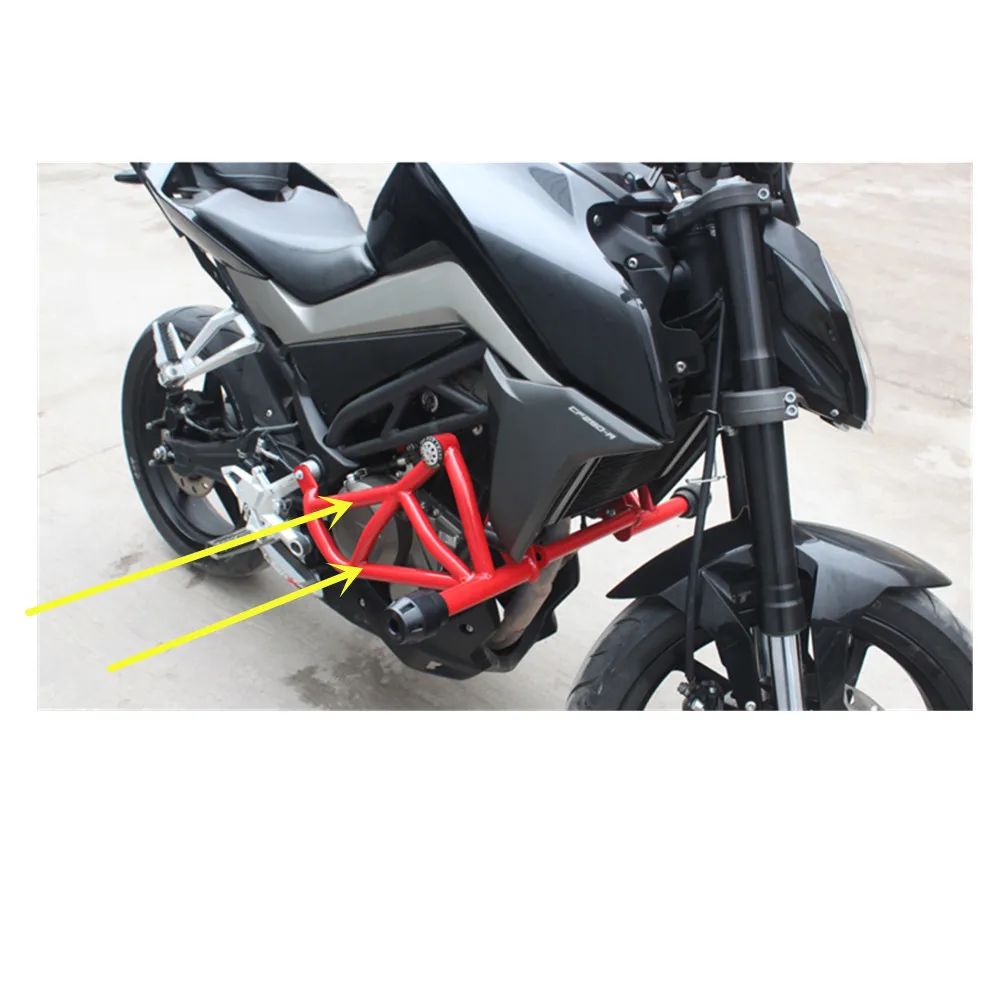 High Quality Motorcycle Side Safety Bumper Engine Guard Highway Crash ...