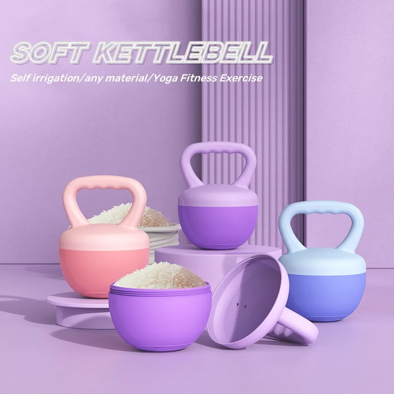 3-10kg-Self-Filled-Kettle-Bell-Strength-Training-Soft-Kettlebell ...