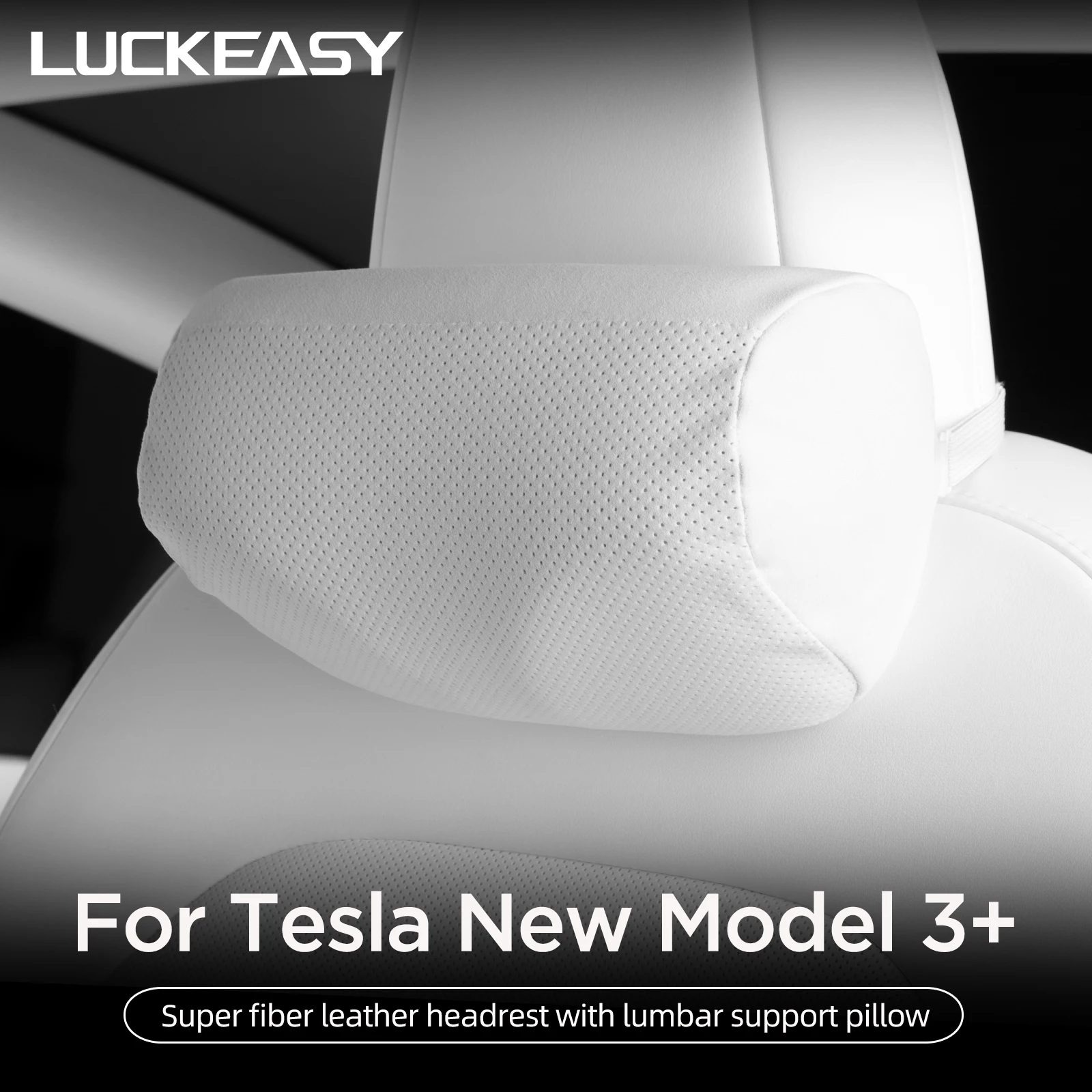 Cushion For Model 3 Y S X Car Seat Headrest Comfort Support Car Seat ...