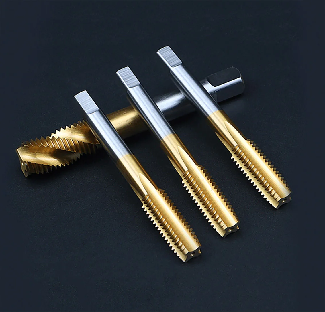 1Pcs-Straight-Flute-Right-Hand-Thread-Tap-Titanium-Plated-HSS-Thread ...