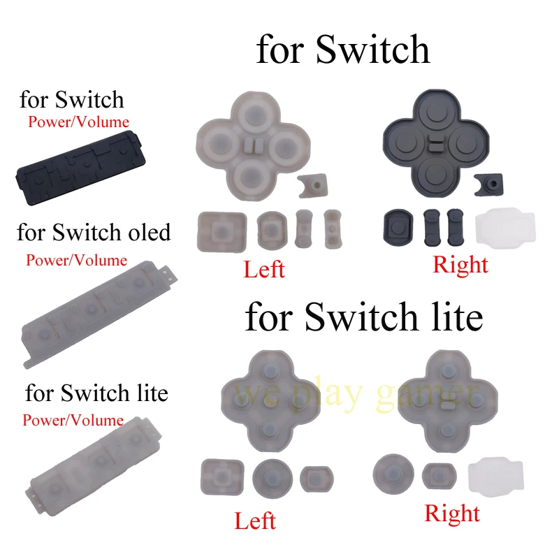 1-10SET For Nintendo Switch/Lite/Oled Power Volume ON/OFF Switch Left ...