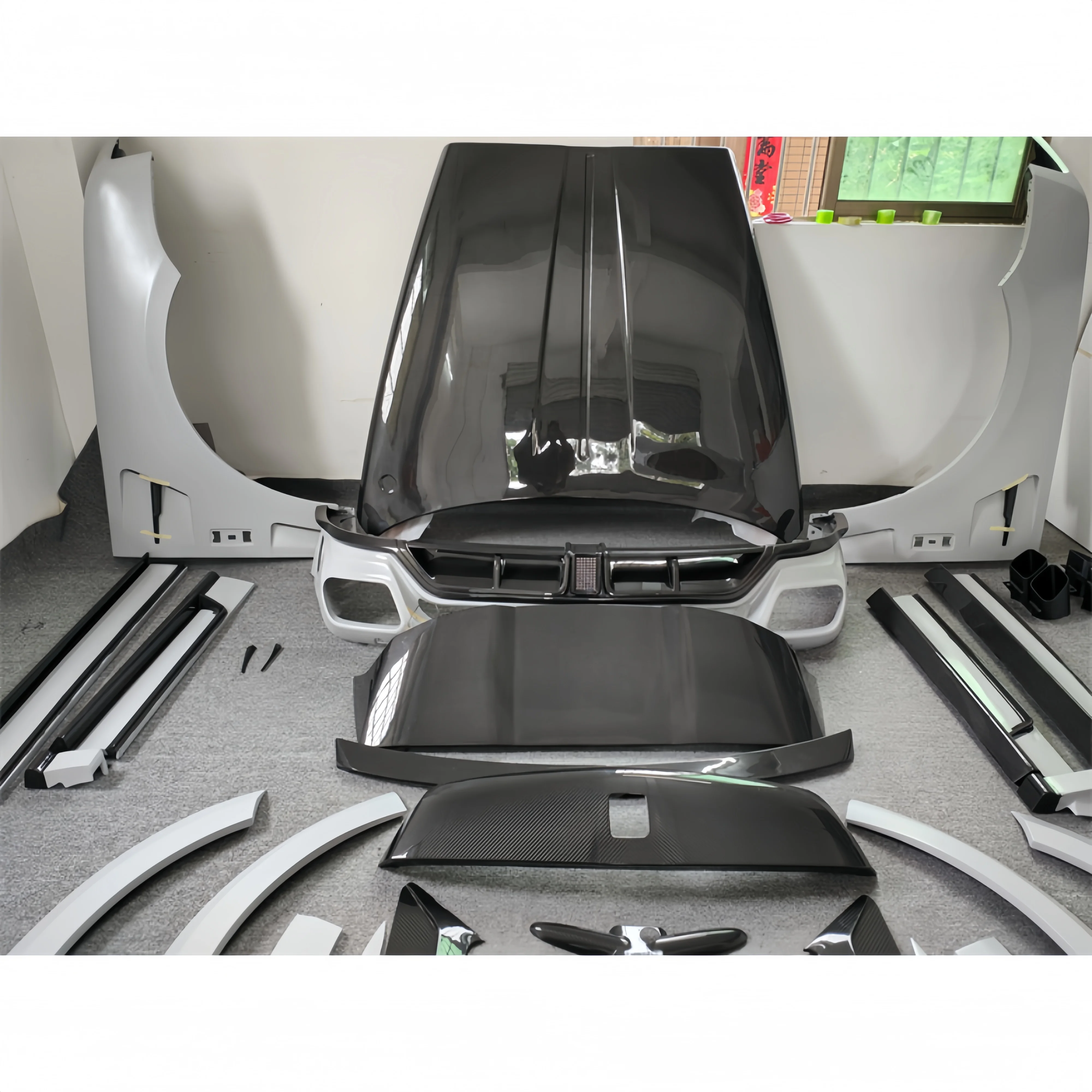 WONST For Rolls Royce Cullinan Modified M-style Carbon Fiber Front and ...