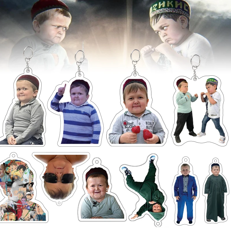 Hasbulla-Magomedov-Meme-Acrylic-Keychain-Cute-Mini-Khabib-Hasby-Figure ...