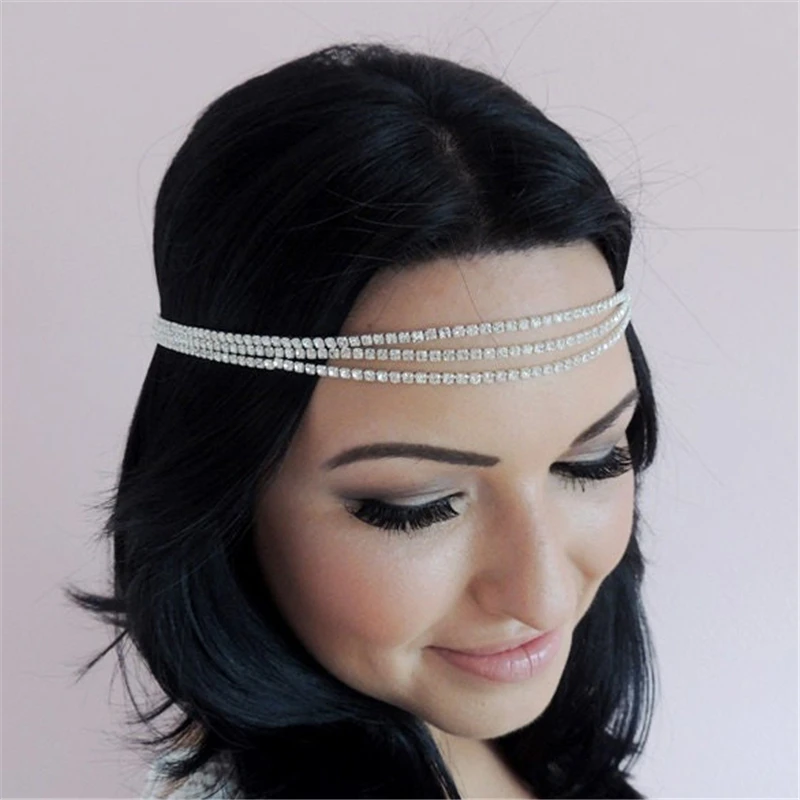 INS-Fashion-Multilayer-Rhinestone-Forehead-Chain-Boho-Ladies-Fashion ...