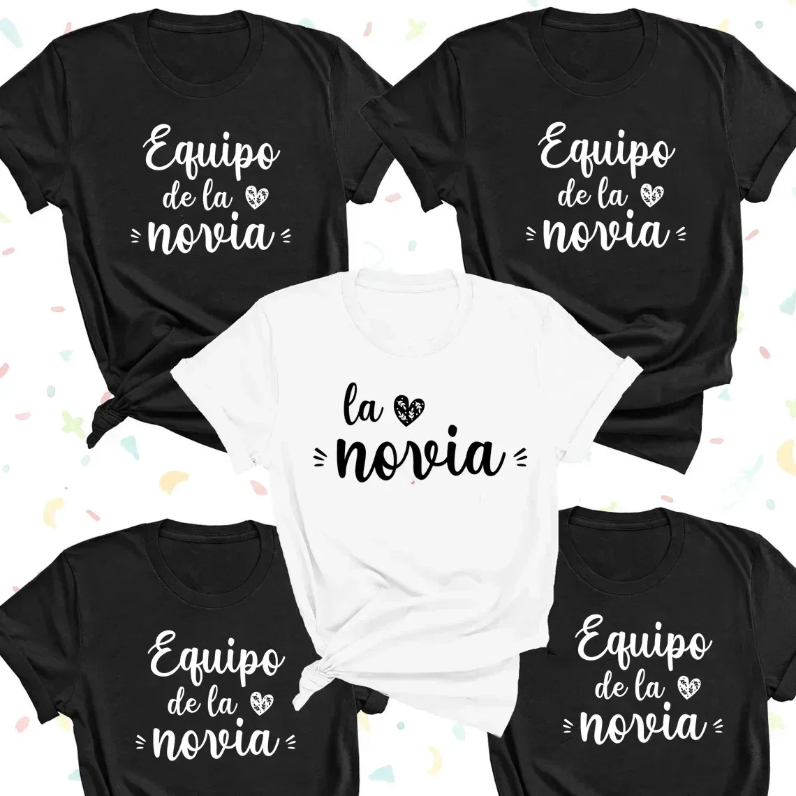 de-la-Novia-Latina-T-shirt-Women-Spanish-Boda-Espanol-Wedding-T-shirt ...
