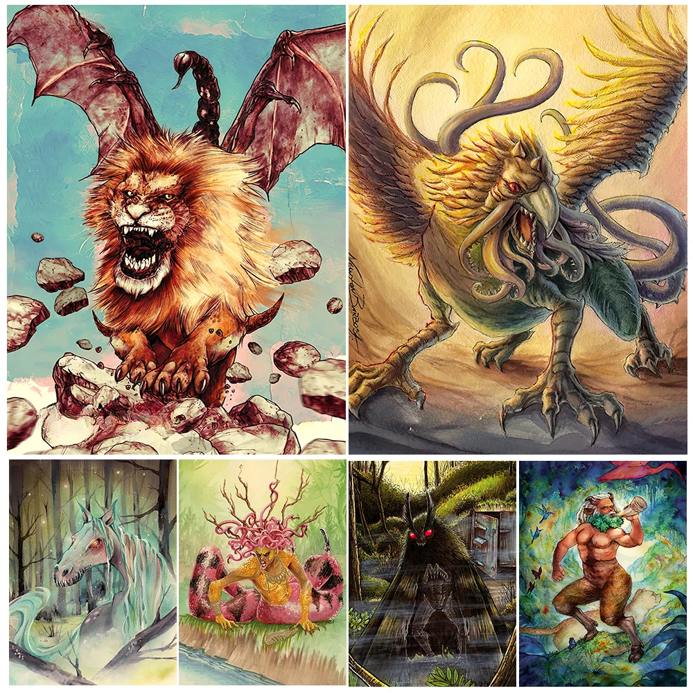 Mythical Creatures Manticore