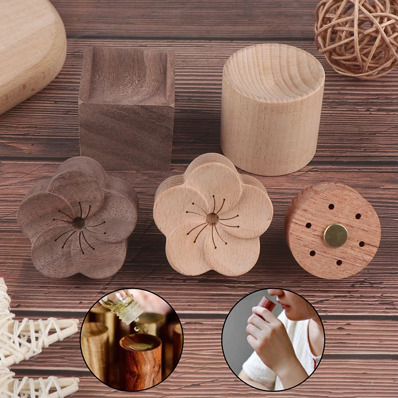 Essential-Oil-diffused-Wood-Aroma-Essential-Oil-Diffuser-Aid-Home-1PC ...