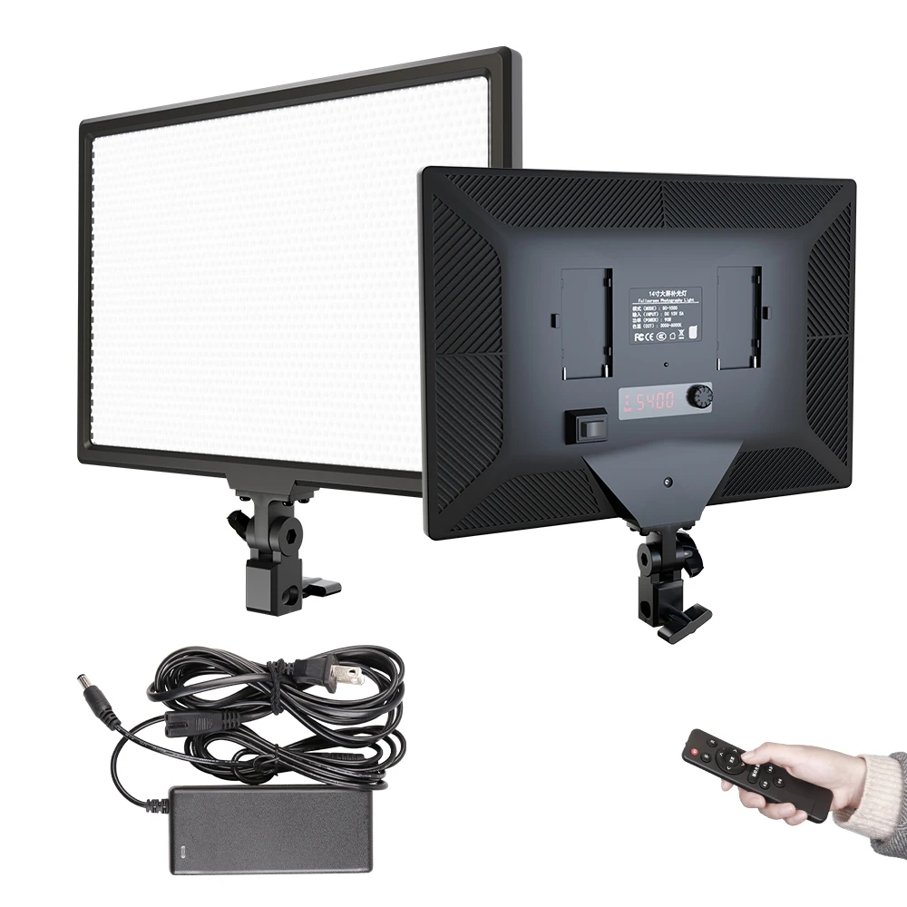24X35CM-45W-Photography-LED-Panel-Video-Light-Selfie-Dimmable-Lighting-Photo-Studio-Live-Stream ...