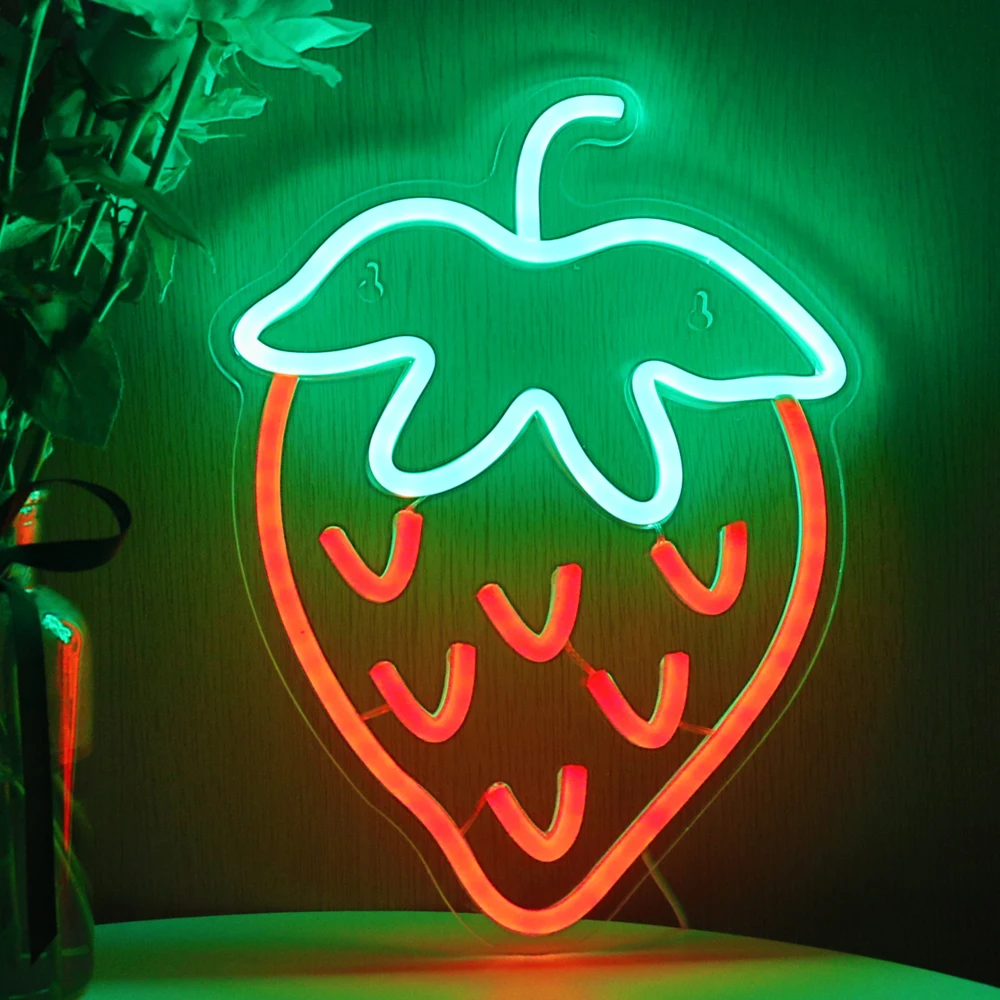 Wholesale-Beautiful-Strawberry-LED-Neon-Fruit-Shop-Supermarket-Sign-For ...